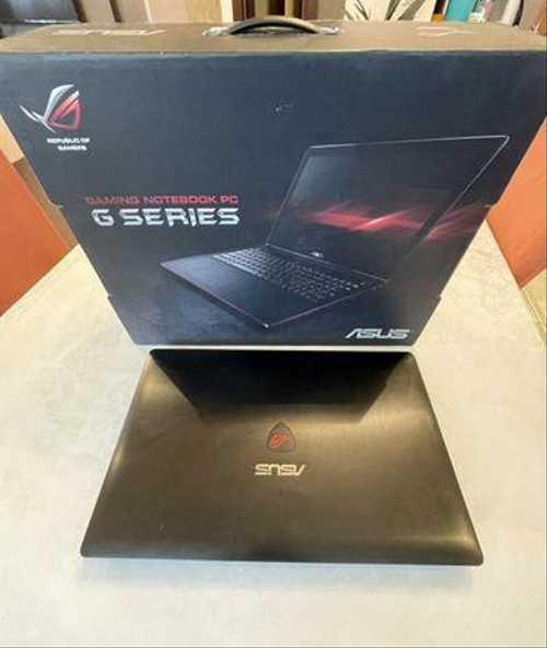 Игровой ноутбук asus ROG G550JK Ростест