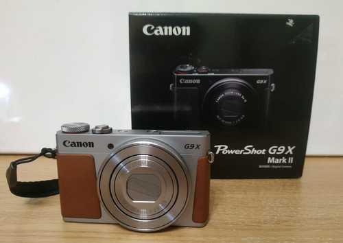 Фотоаппарат Canon Powershot G9x Mark II Silver