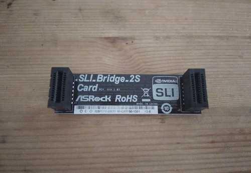 Мост sli bridge 2s asrock nVidi