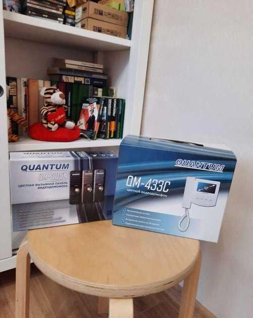 Видеодомофон quantum qm-433c