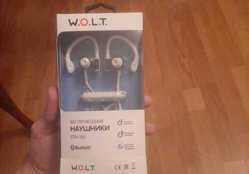 Беспроводные наушники W.O.L.T. STN-182 Bluetooth