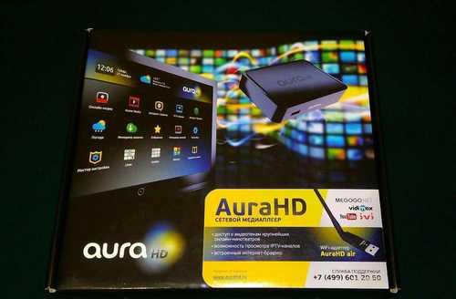 AuraHD Wi-Fi Медиа плеер, тв смарт приставка