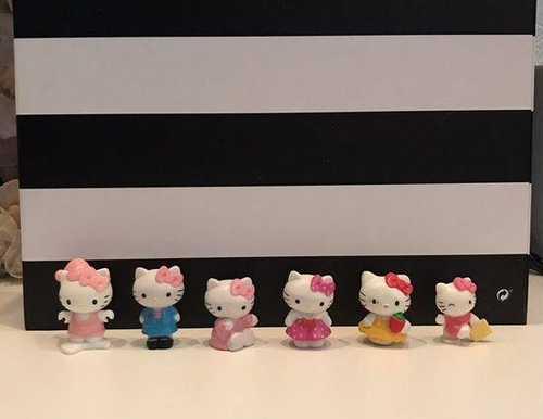 Игрушки из киндера Hello Kitty