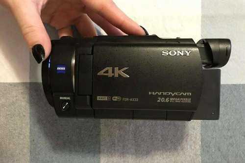 Видеокамера Sony FDR-AX33 4K