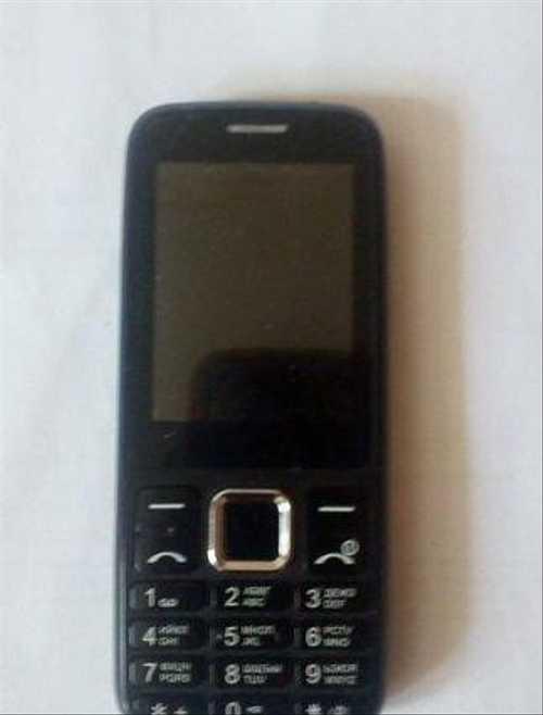 Сотовый телефон Vertex D517 черный