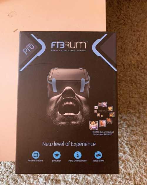 Очки виртуальной реальности новые fibrum pro