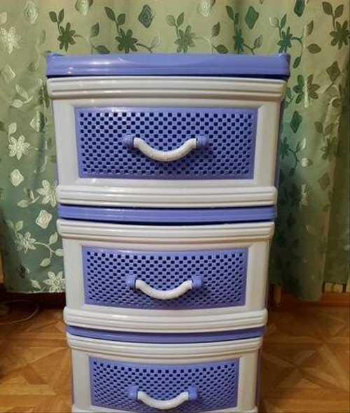 Этажерка с ящиками пластиковая для ванной комнаты | Festima.Ru .