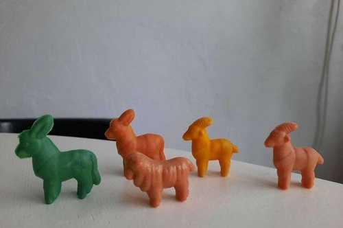 Игрушка СССР миниатюры фигурки животных игрушка