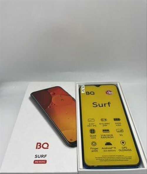 Телефон BQ6631G Surf 16gb Blue