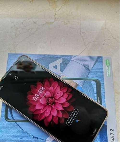 6.3" Смартфон Nokia 7.2 64 гб черный (как новый)