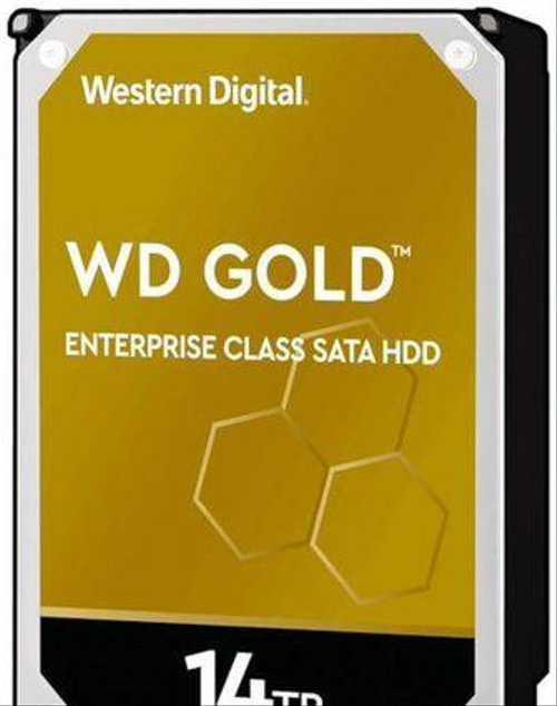 Жесткий диск WD Gold WD141kryz, 14тб, HDD, SATA 3