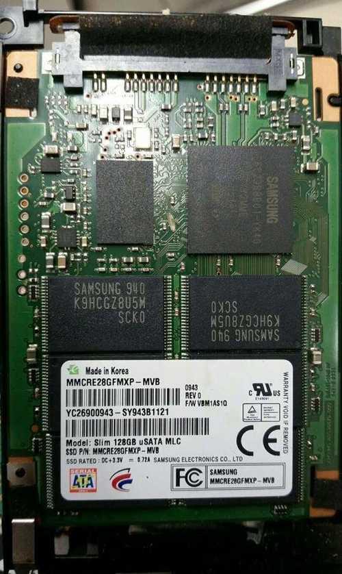 SSD uSata Samsung 128gb 1.8 mlc mmcre28gfmxp-mvb