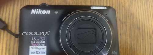Продам фотоаппарат nikon coolpix S 6400