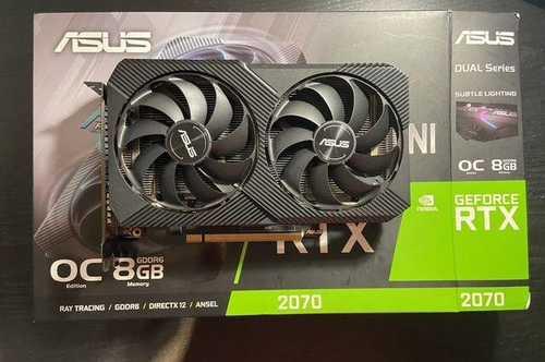 Видеокарта Asus rtx 2070 dual mini