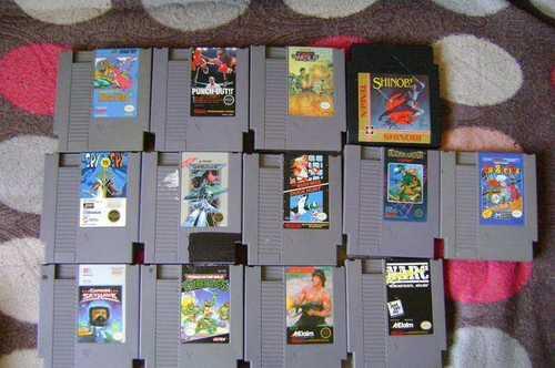 Игры для приставок Famicom и NES