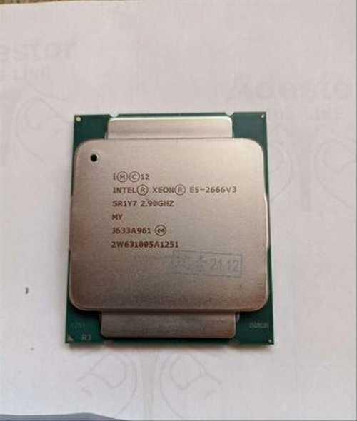 Процессор Xeon Е5 2666 V3