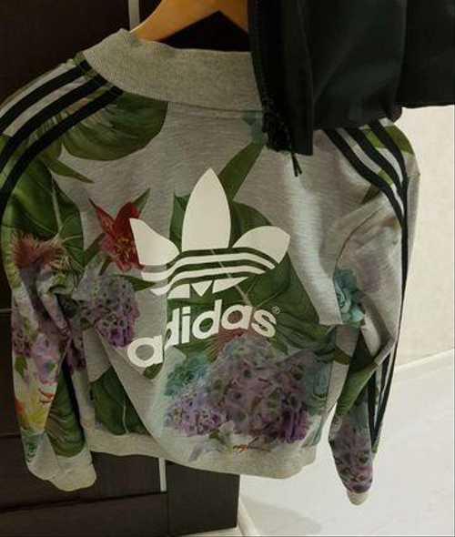 Толстовка бомбер Adidas