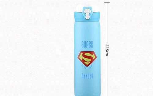 Термос Супер герои: Super Man (Супер Мэн) 500 мл