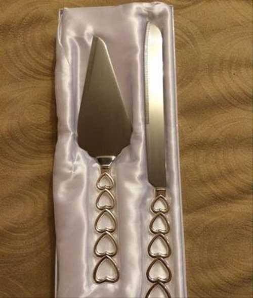 Свадебный набор для торта (лопатка и нож) | Festima.Ru - Мониторинг .