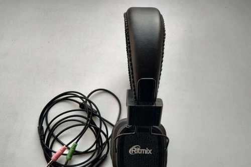 Наушники с микрофоном Ritmix RH-605M