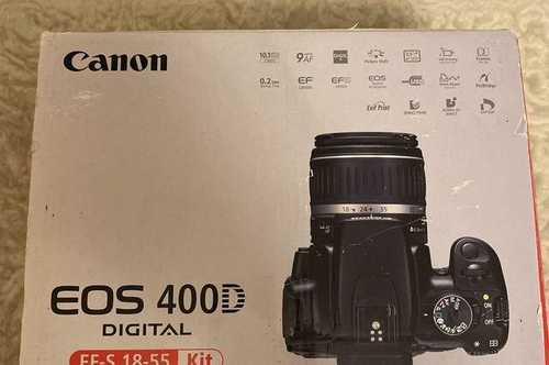 Зеркальный фотоаппарат Canon 400D EF-S 18-55 Kit