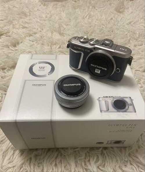 Olympus pen e pl9 kit синий