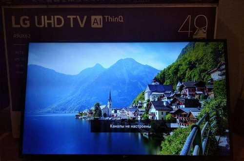 4k Телевизор lg 49UK6200PLA smart