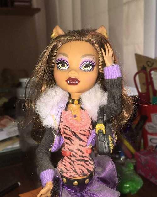 Кукла Monster High Clawdeen Wolf базовая 1й волны