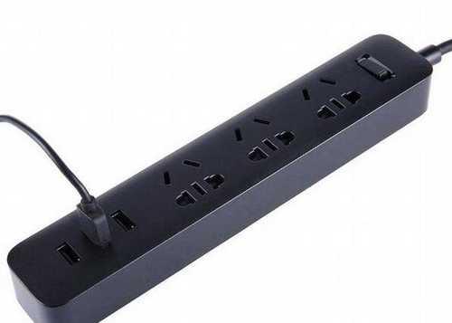 Удлинитель Xiaomi Mi Power Strip 3 (xmcxb01QM) чер