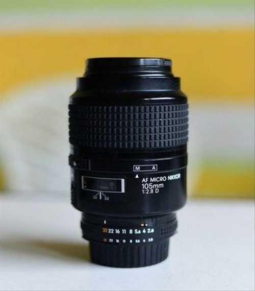 Объектив Nikon AF Micro Nikkor 105mm 1:2.8D