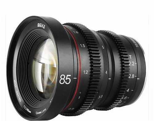 Объектив Meike 85mm T2.2 Cinema Prime Sony E-mount