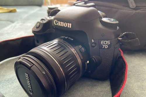 Фотоаппарат Canon 7d + Kit 18-55mm