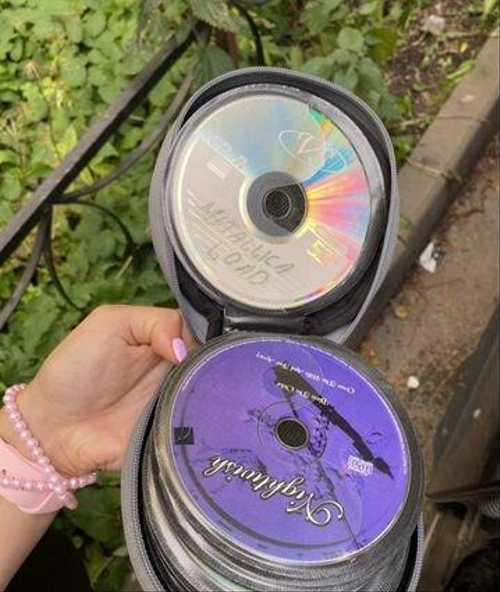 Коллекция cd дисков + новый органайзер