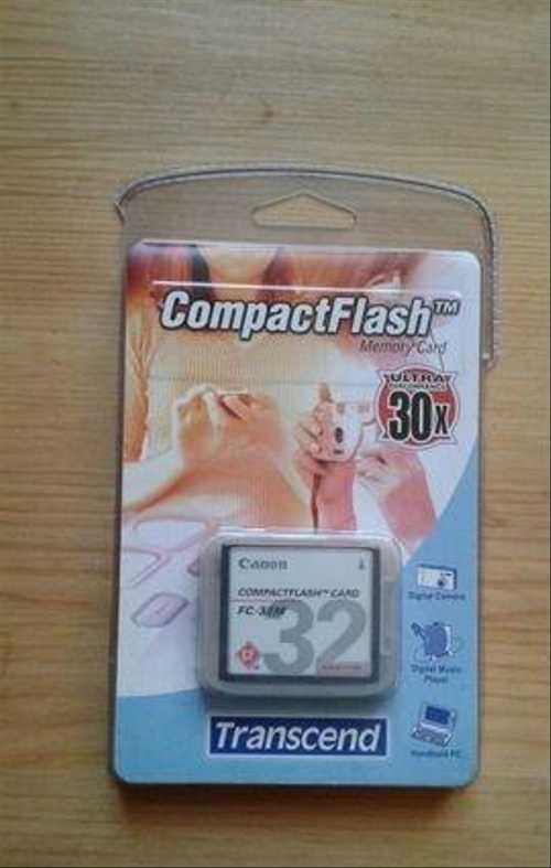 Карта памяти Compactflash Card FC-32M