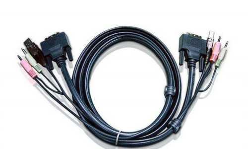 KVM-кабель aten 1,8м, 2L-7D02UI