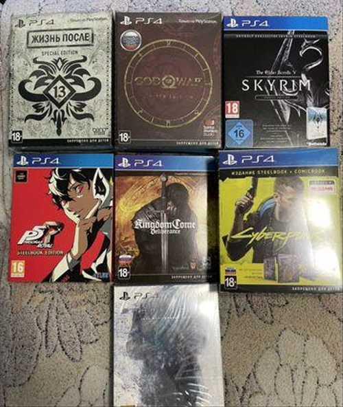 Лимитированные издания игр PS4