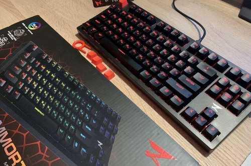 Клавиатура проводная ardor gaming immortality tkl