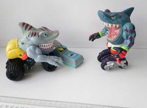 Фигурки Street Sharks Mattel 1995 Уличные акулы