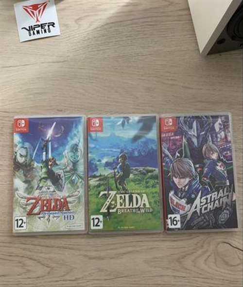 Игры на nintendo switch zelda и astral chain