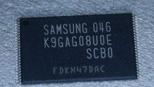 Nand-Flash SAMSUNG K9GAG08U0E новая прошитая