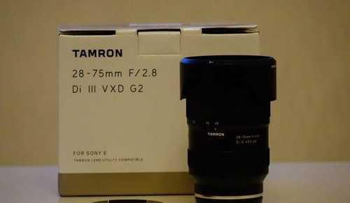 Tamron 28-75mm F/2.8 Di III VXD G2 Sony E новый