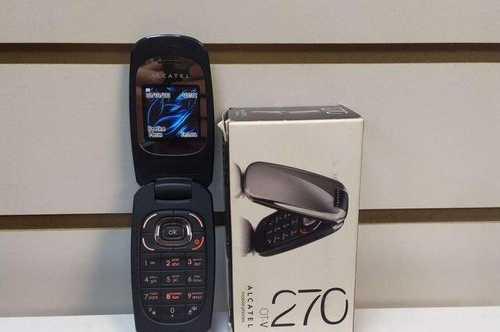 Телефон-раскладушка Alcatel OneTouch V270