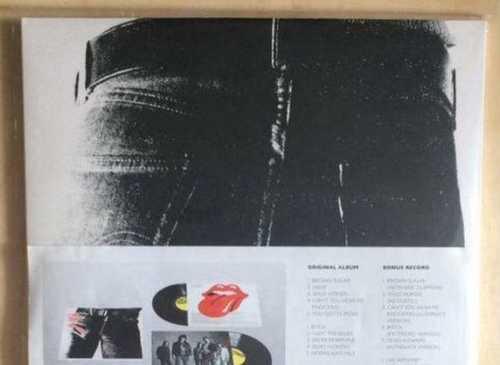 Rolling Stones sticky fingers lp винил