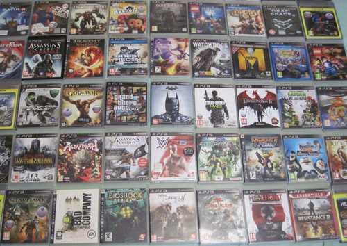 Лицензионные игр на Playstation 3
