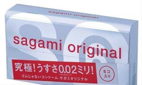 Ультратонкие презервативы Sagami Original 0.02 - 6