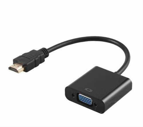 Конвертер переходник адаптер с hdmi на VGA новый