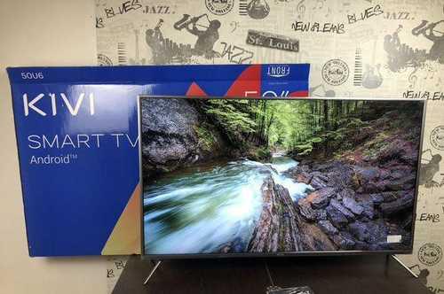 Новый 4K UHD Телевизор kivi 50"127см Smart Android