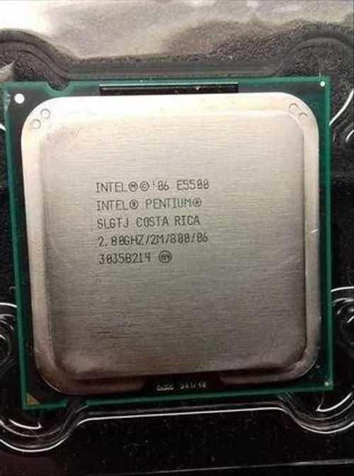 Процессор CPU Intel E5500 2ядра 2.8 GHz