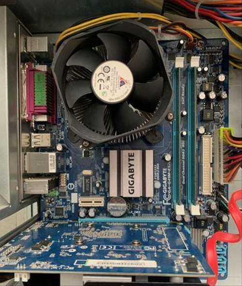 Xeon E5450+Gigabyte G41M-ES2L+4Gb RAM