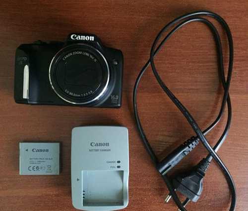 Цифровой фотоаппарат Canon sx 170 is
